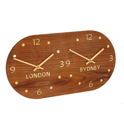 Custom World Time zone Wall Clocks, Modern Designs | Buy UK